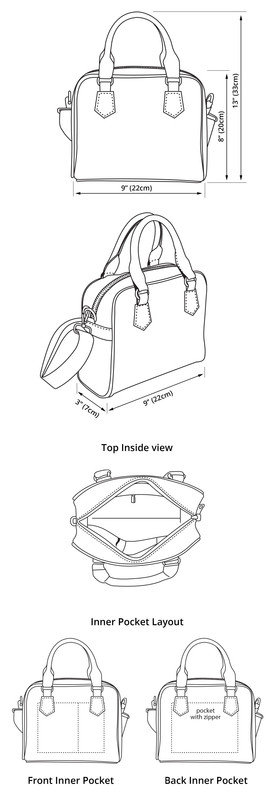 Triquetra Witch Purse | Wicca Protection Black Shoulder Bag | Celtic ...