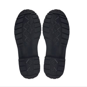 Black White Checkered Boots Combat Style Men's Women's With Black Soles ...