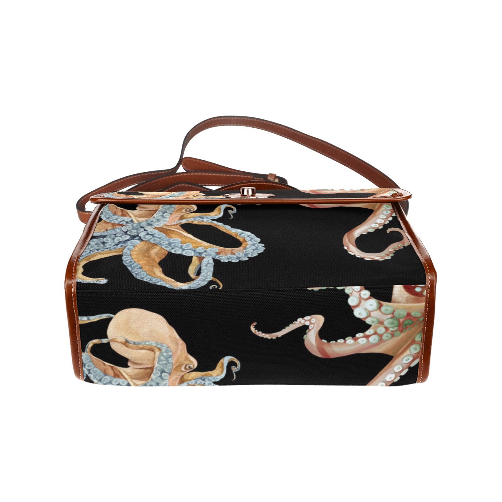 Gothic Octopus Canvas Satchel Bag Steampunk Cross Body Purse - Etsy