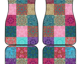Colorful Car Mats - Etsy