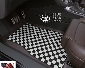 Checkered Floor Mats for Car - Etsy