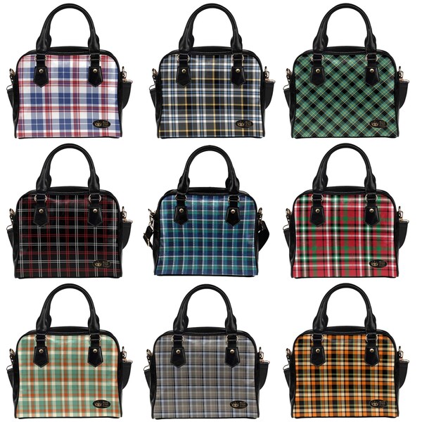 Plaid Handbags - Etsy