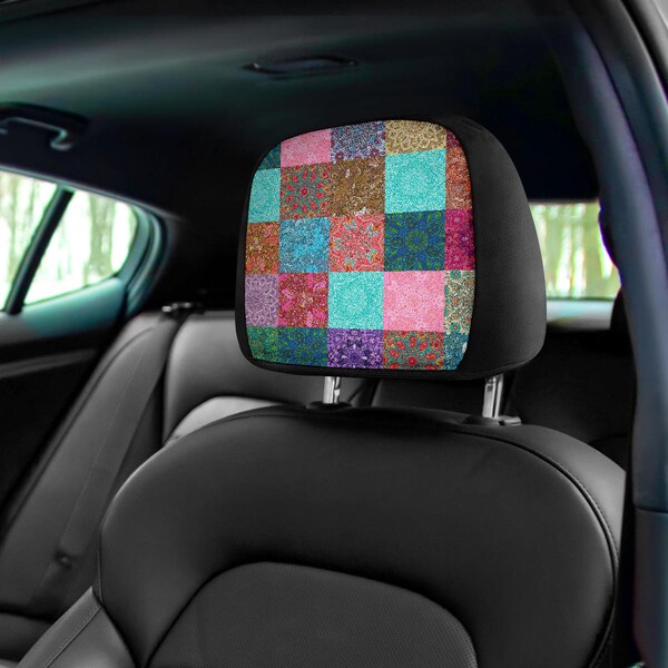 Car Headrest Cover - Etsy