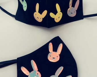 Bad Bunny Mask | Etsy