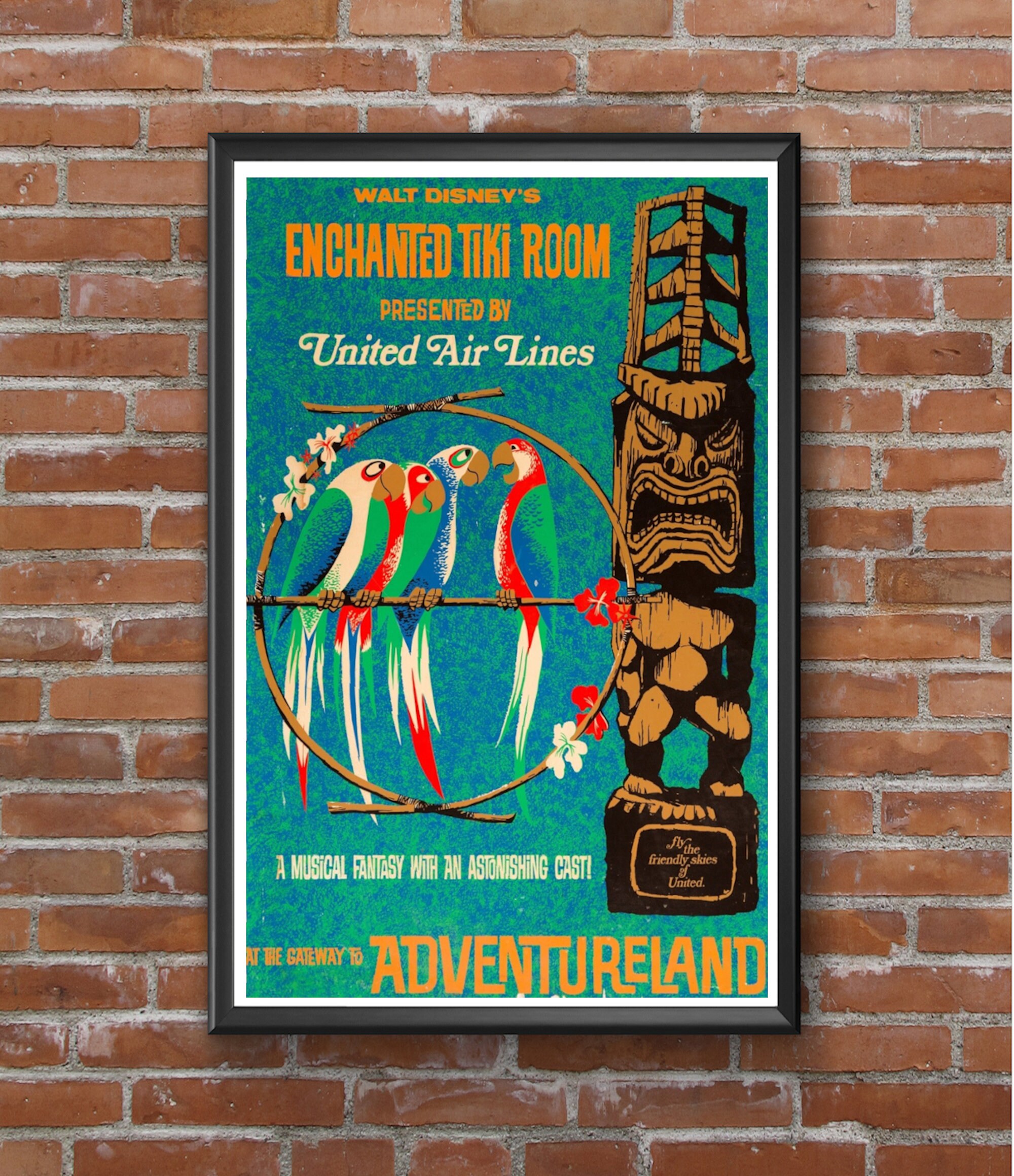 Vintage Disney Attraction Posters - Etsy