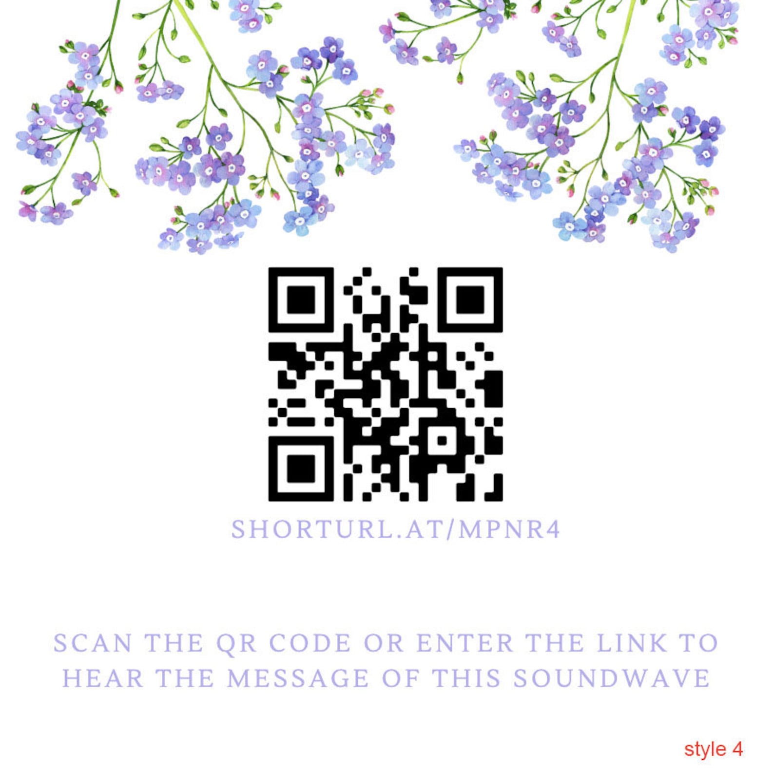Sound Wave With QR Code Soundwave Necklace Custom Engraved - Etsy