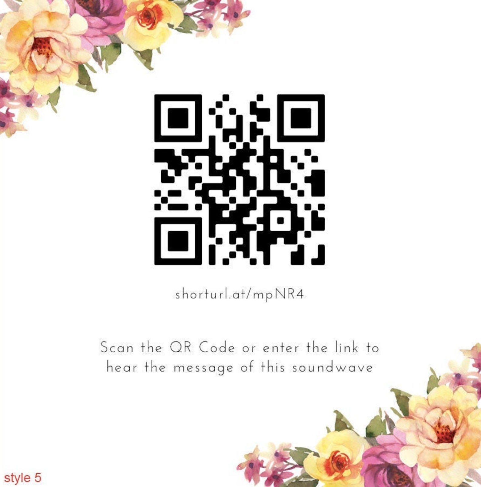 Sound Wave With QR Code, Soundwave Necklace, Custom Engraved Soundwave ...