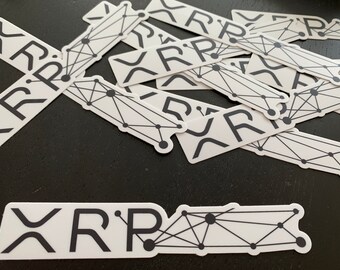 Ripple Xrp Ballon Moon Astronaut Vinyl Decal Sticker for - Etsy