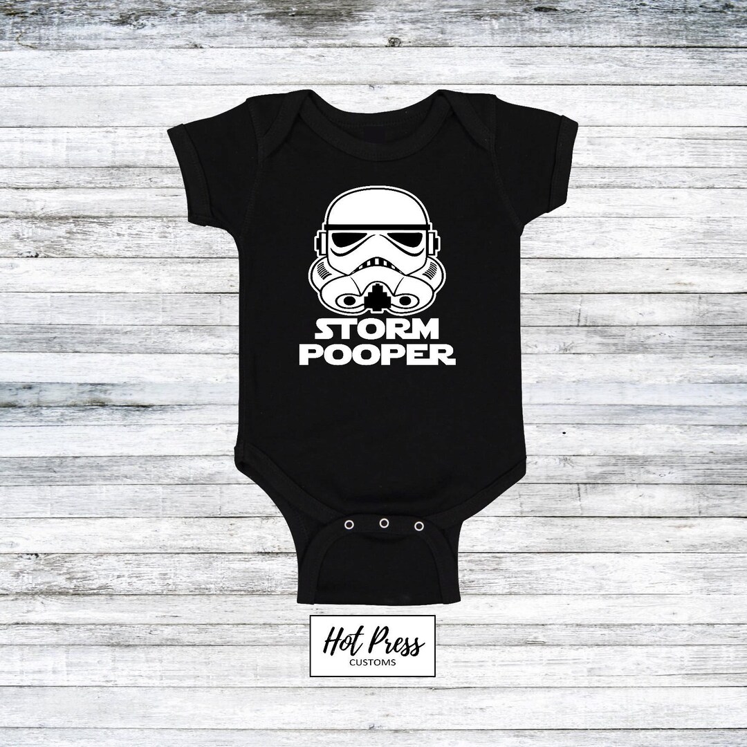 Star Wars Storm Pooper Onesie Bodysuit - Etsy