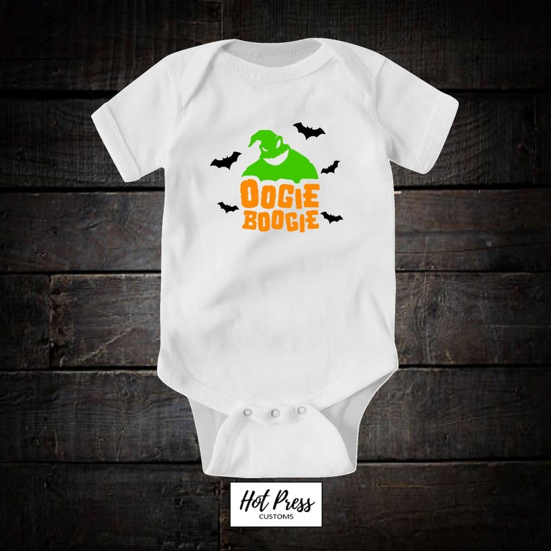 Oogie Boogie Nightmare Before Christmas Onesie Bodysuit | Etsy