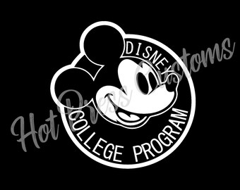 College Program Alumni Disney Inspired Decal Inspired by the WDWCP ...
