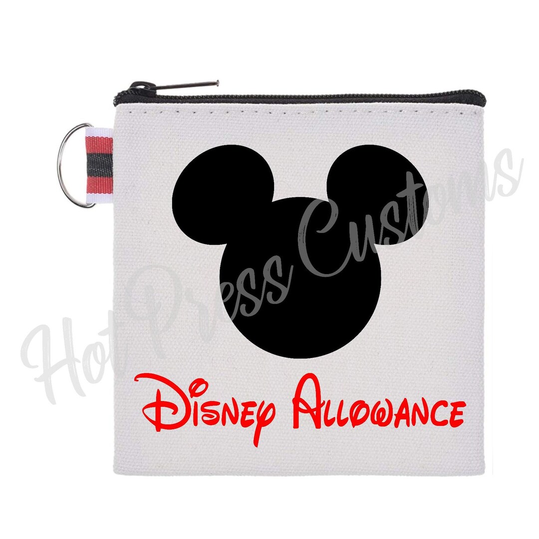 Mickey Mouse Disney Coin Purse - Etsy