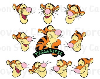 Tigger svg | Etsy