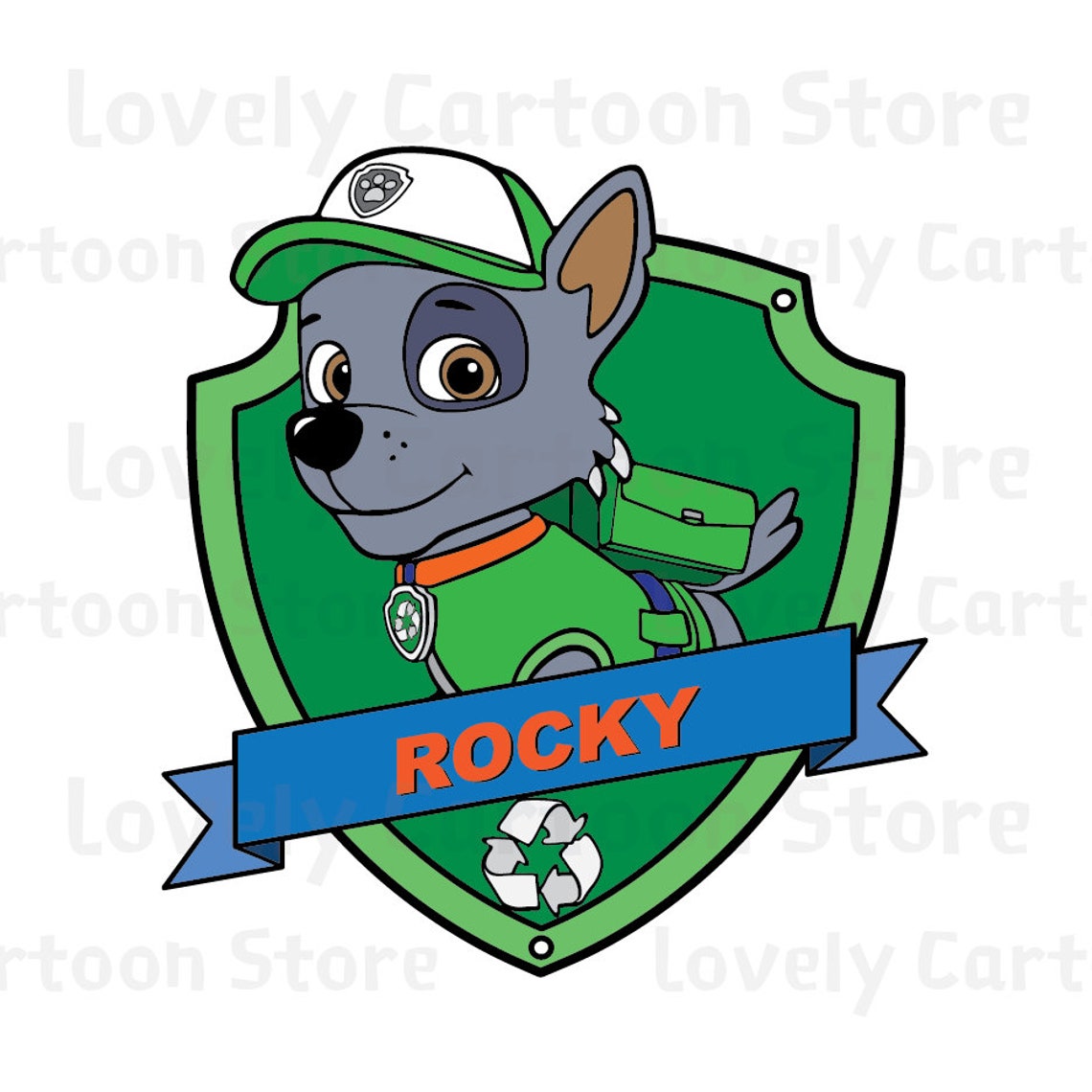 Paw patrol rocky svg free - klimecho