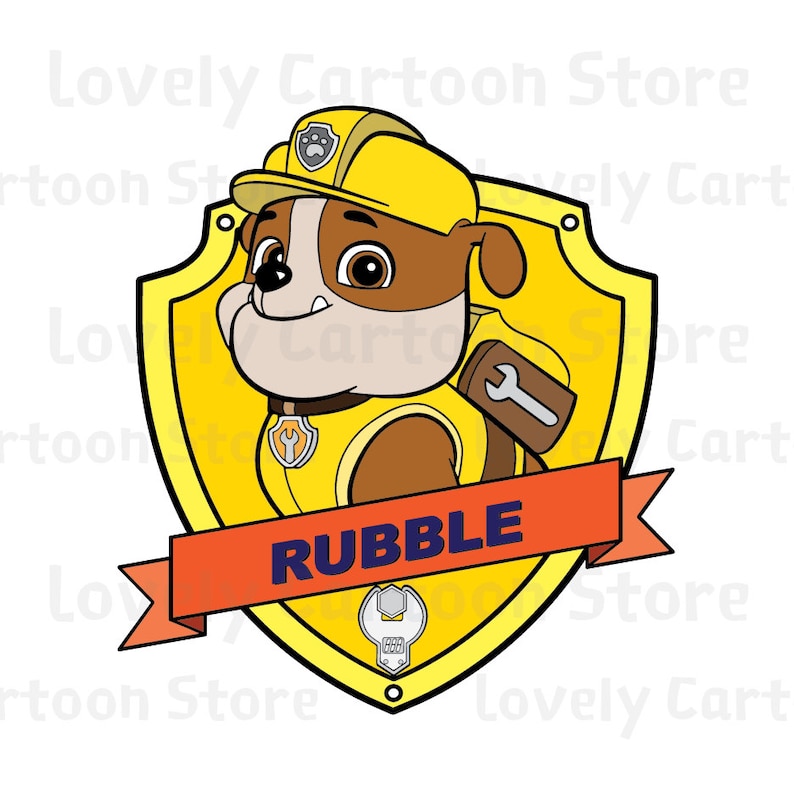 Rubble paw patrol svg free - tereboulder