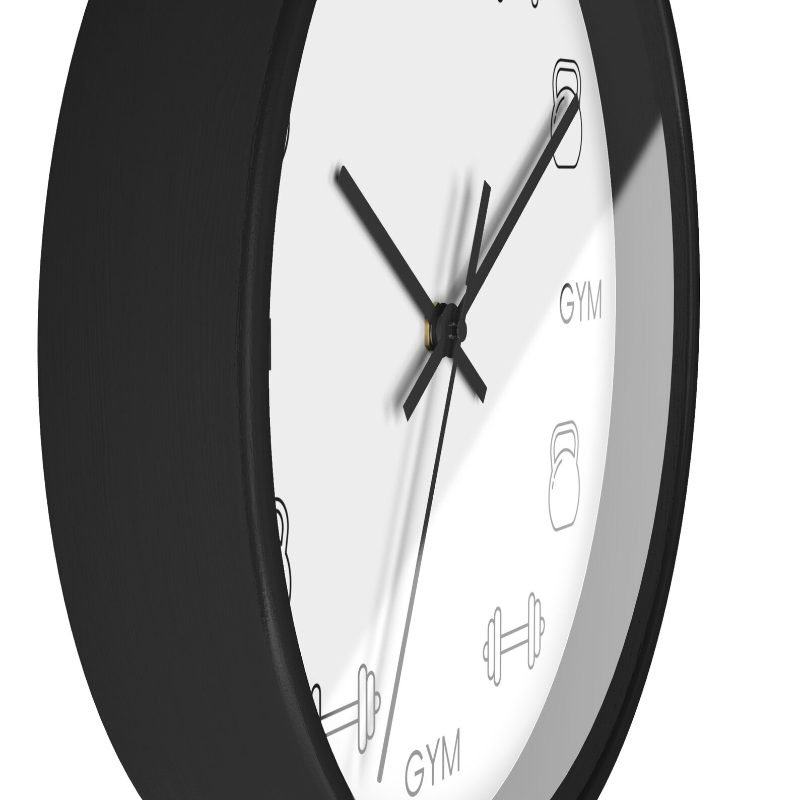 Gym Wall Clock | Fun Gym Clock | Training Room Decor | Gift for Gym ...