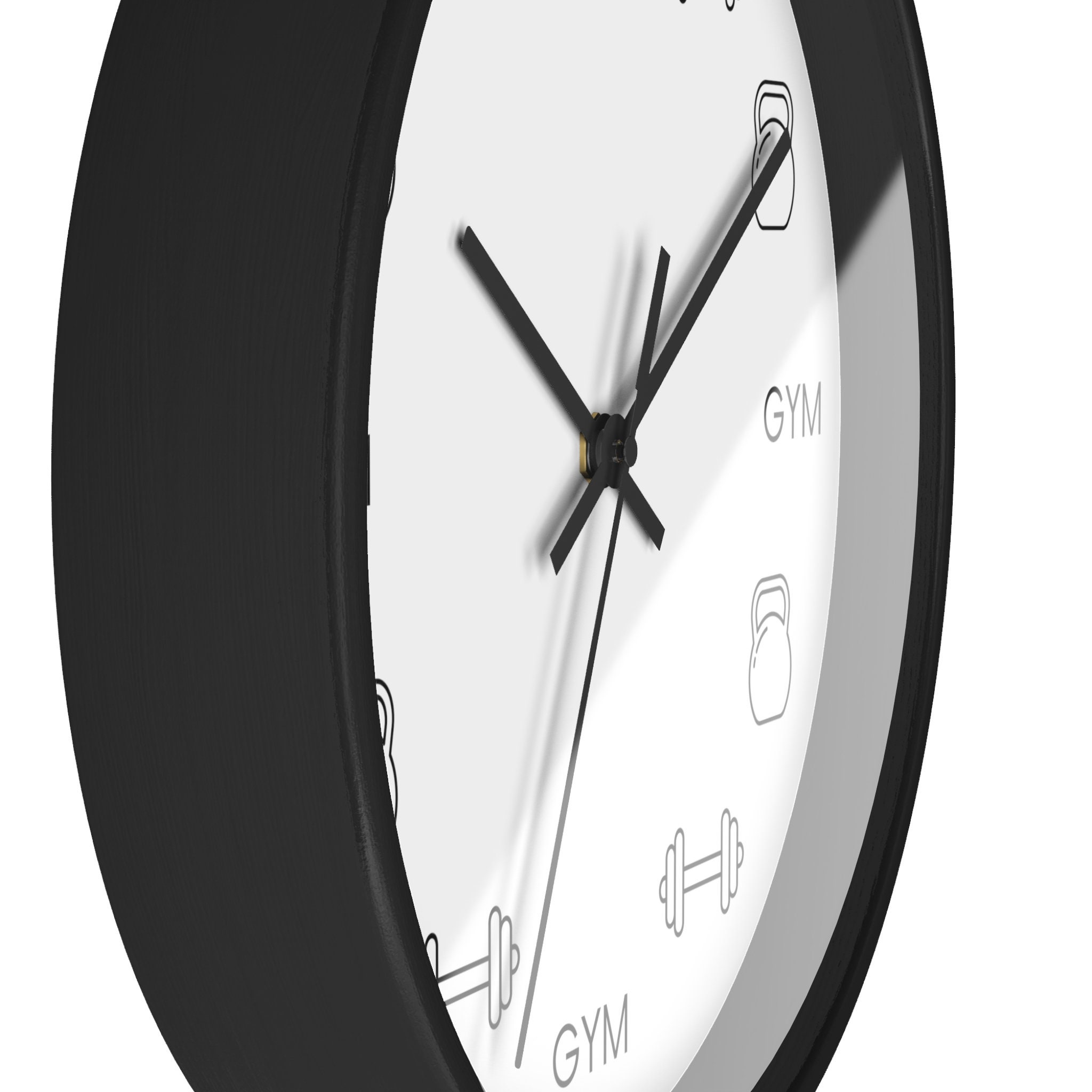 Gym Wall Clock Fun Gym Clock Training Room Decor Gift for Gym Junkies ...