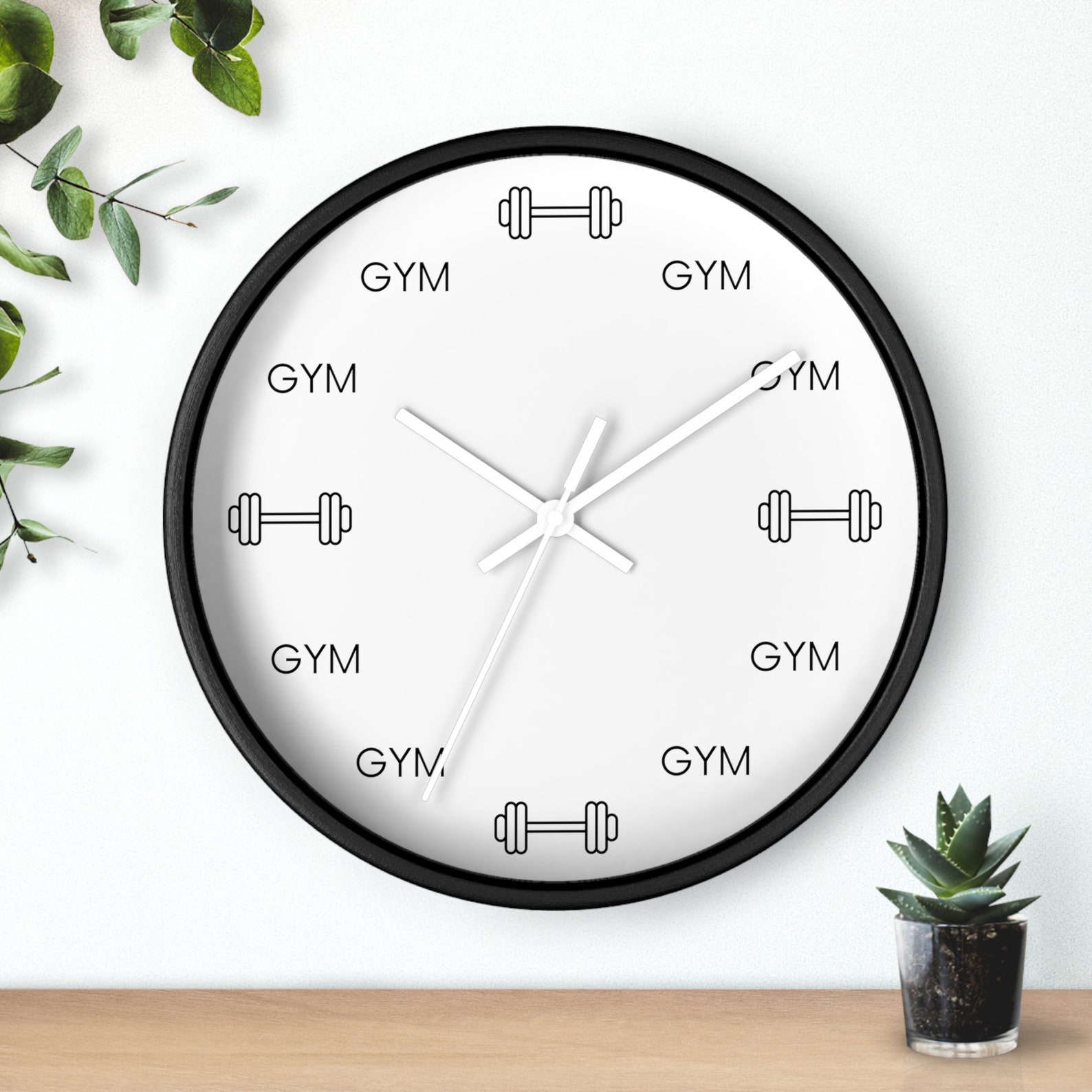 Gym Wall Clock | Funny Wall Clock | Motivational Gym Clock | Gift for ...