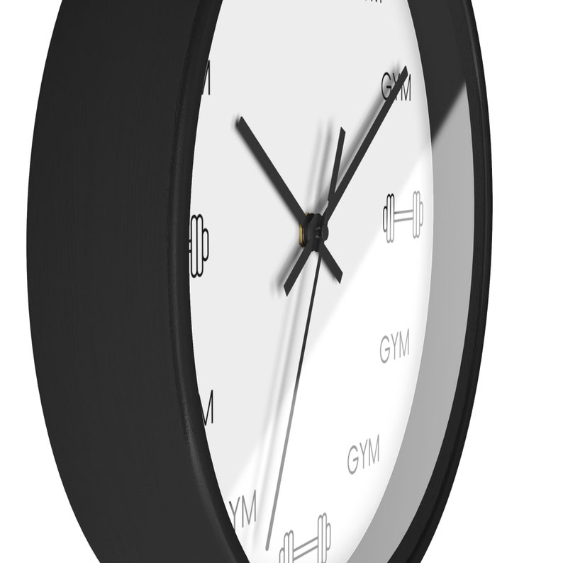 Gym Wall Clock | Funny Wall Clock | Motivational Gym Clock | Gift for ...