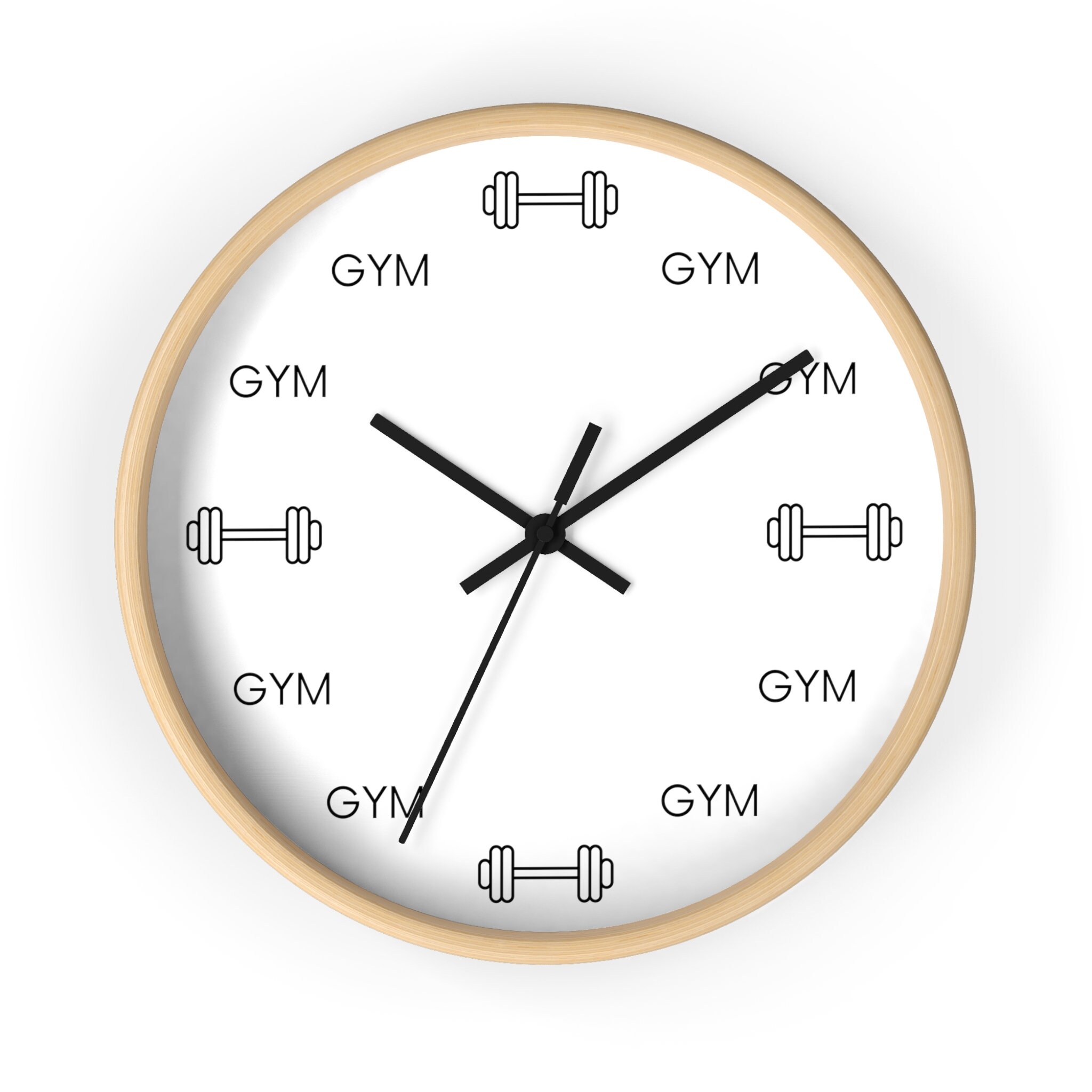 Gym Wall Clock | Funny Wall Clock | Motivational Gym Clock | Gift for ...