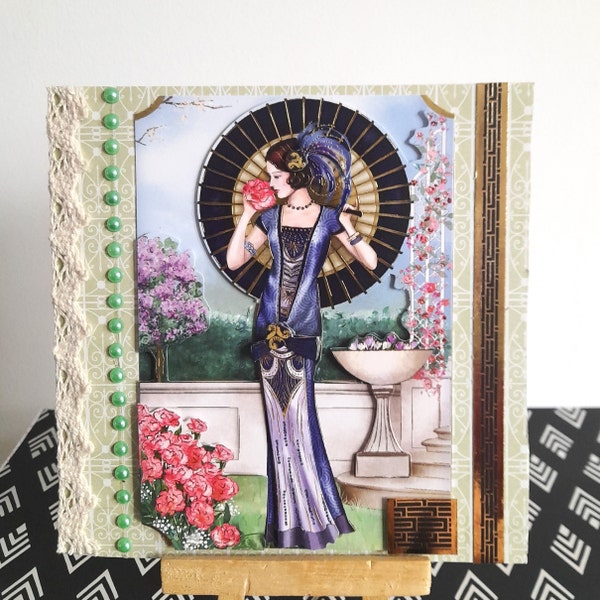 Art Deco Postcard - Etsy