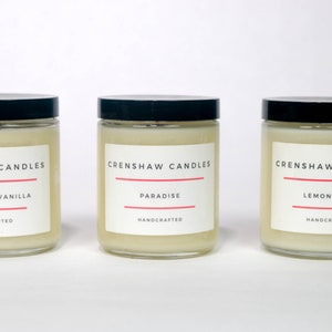 3 Handmade Soy Candle Gift Set | Gift Set for Her | Gift Set for Him ...