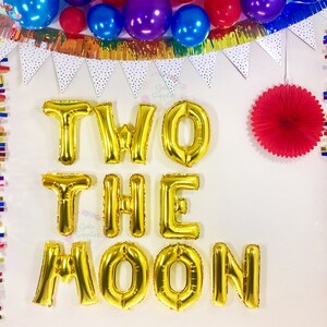 Gold Letter Balloons - 16 Inch Custom Phrase Banner | Decoration for ...