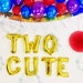 Gold Letter Balloons 16 Inch Custom Phrase Banner - Etsy