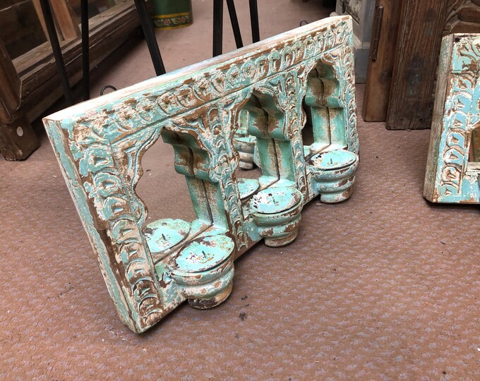 Gorgeous Hand Carved Triple Mihrab Arch Mirror Candle Holder - Etsy UK