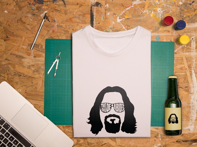 The Dude Abides Svg, the Big Lebowski Svg, Cricut Cut File, Cut File ...