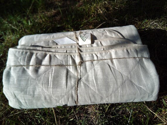 Hemp Blanket With Hemp filler Organic Bedding / Natural | Etsy