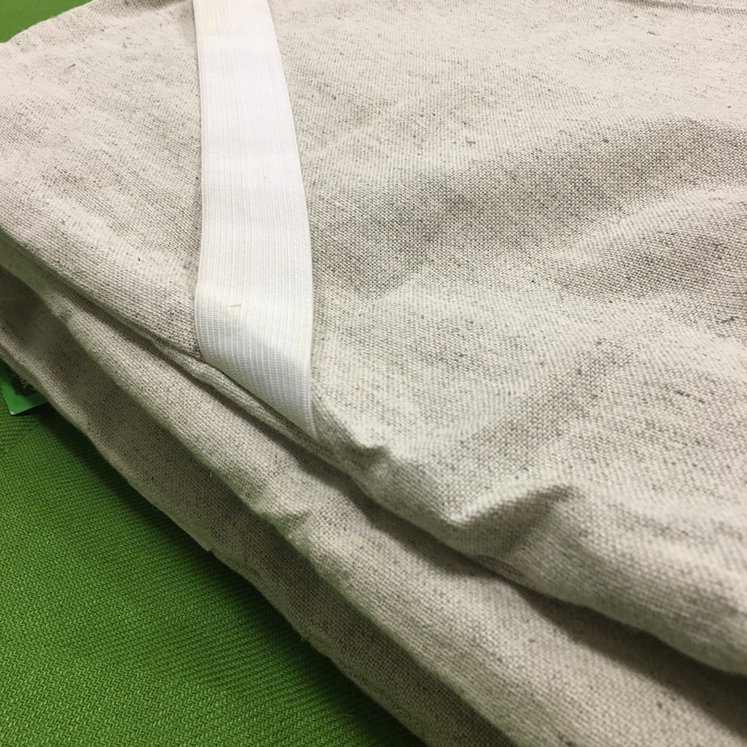 Organic Hemp Mattress Pad Filled Hemp Fiber and With Rubber Band ...