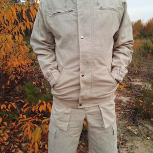 Hemp Jacket/hemp Clothes/organic Clothes/hemp/men Jacket/designer ...