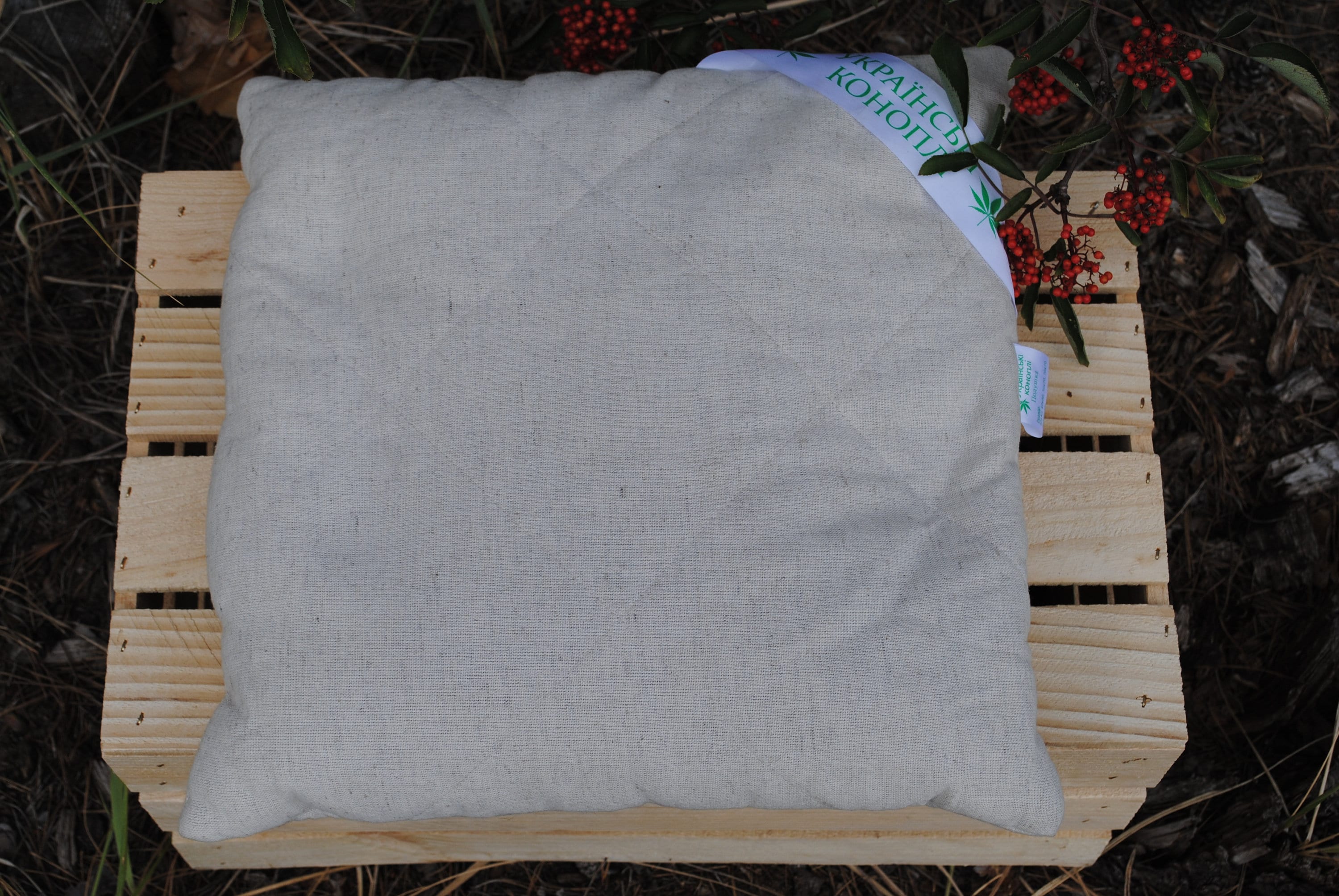 Hemp Pillow With Buckwheat Husk, Strong Massage Cushion, Different ...