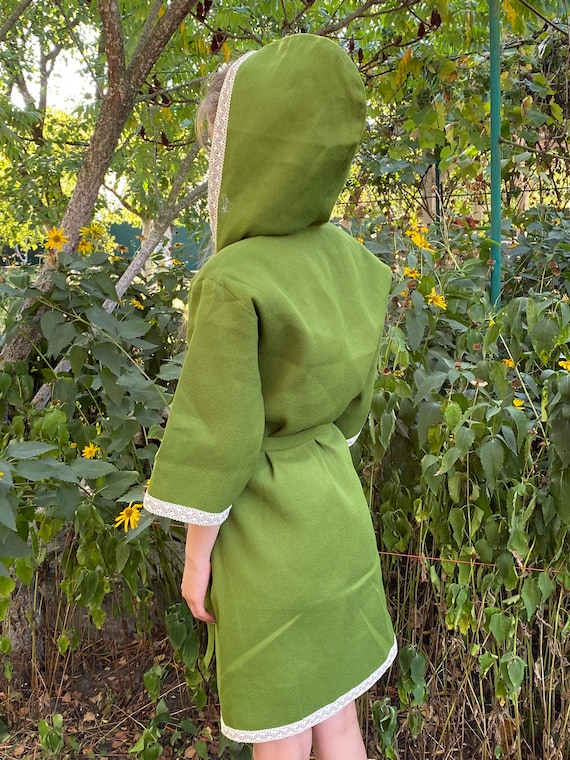 Hemp bathrobe Robes for women Organic hemp Bathrobe Women | Etsy