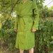 Hemp Mens Robe GREEN - Etsy