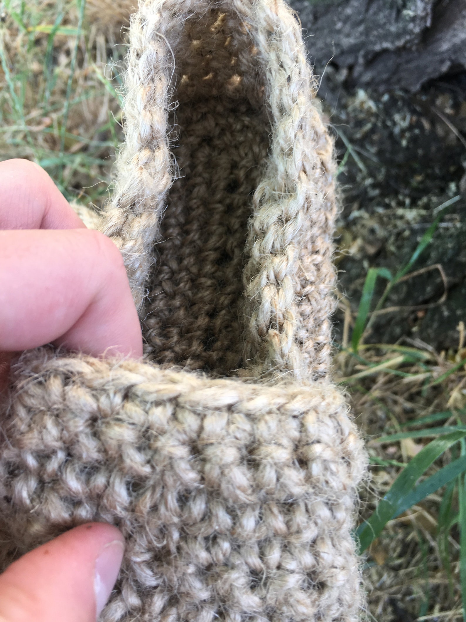 100% Hemp Slippers - Hemp Socks - Knitted Slippers/natural Non-dyed ...