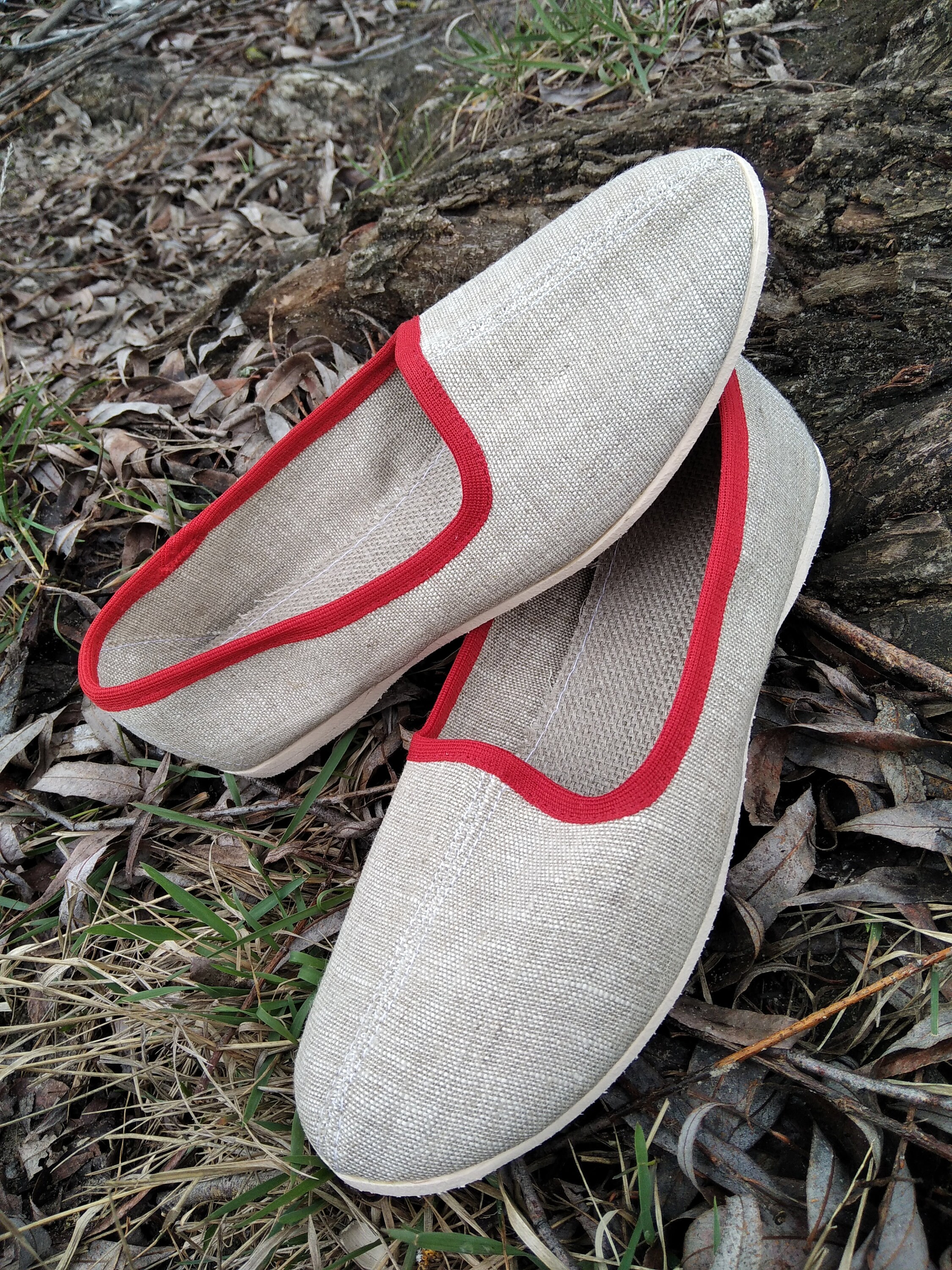 Natural hemp slippers with hemp insole for women Organic | Etsy