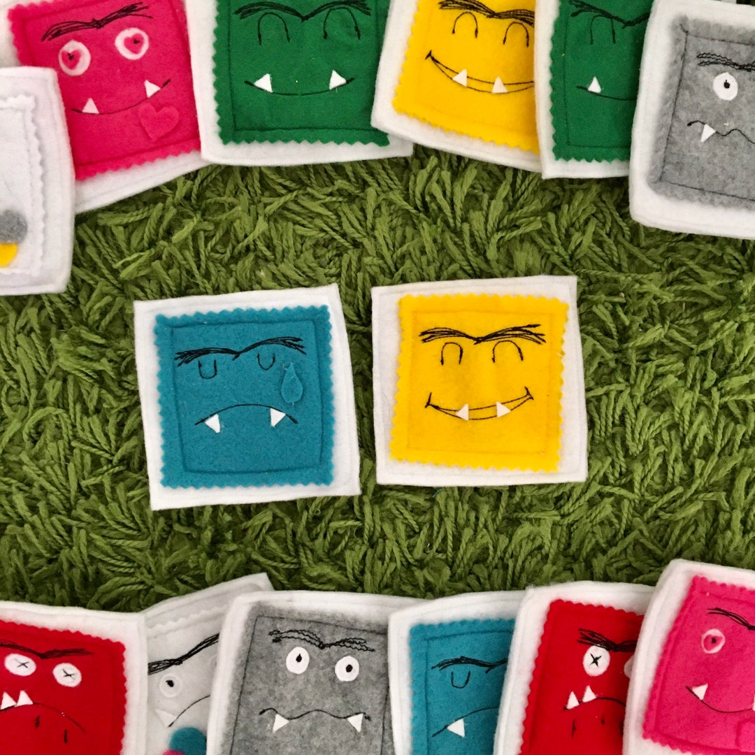 Memory of Emotions: the Monster of Colors - Etsy