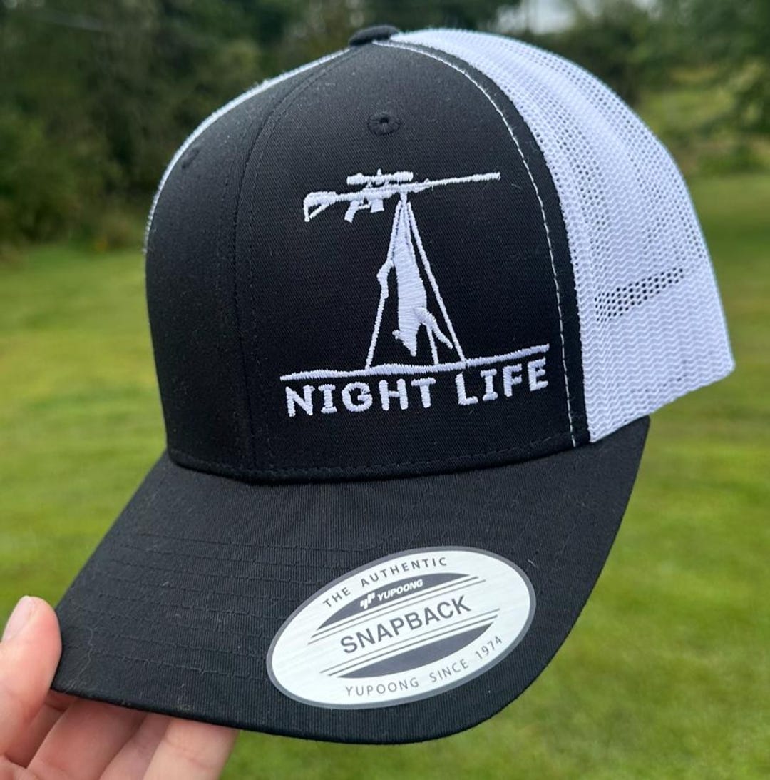 Coyote Night Life Embroidered Hat - Etsy