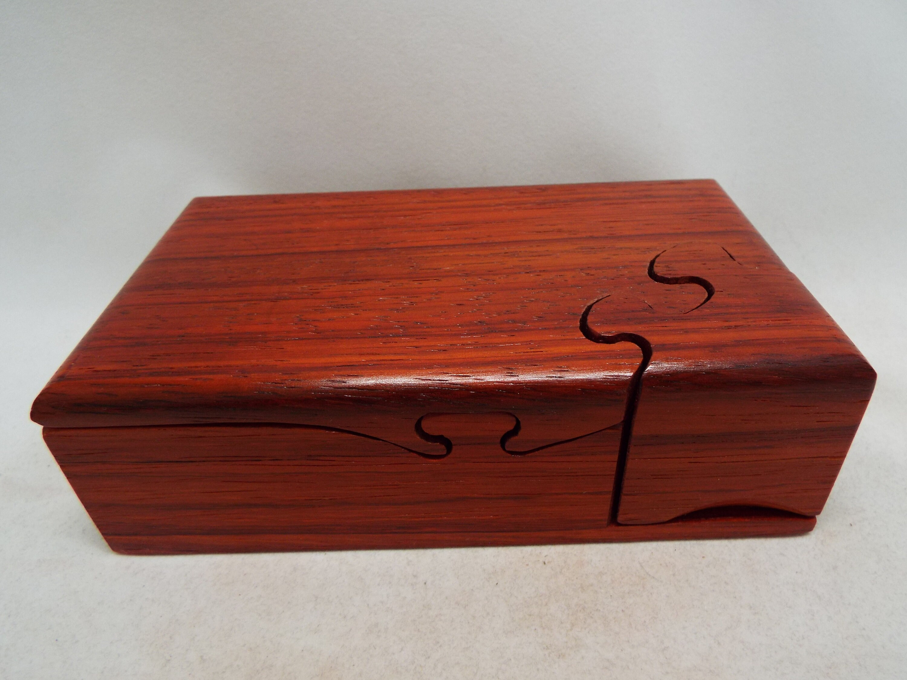 Handmade Wooden Puzzle Box Stash Box Custom Hostess Gift - Etsy