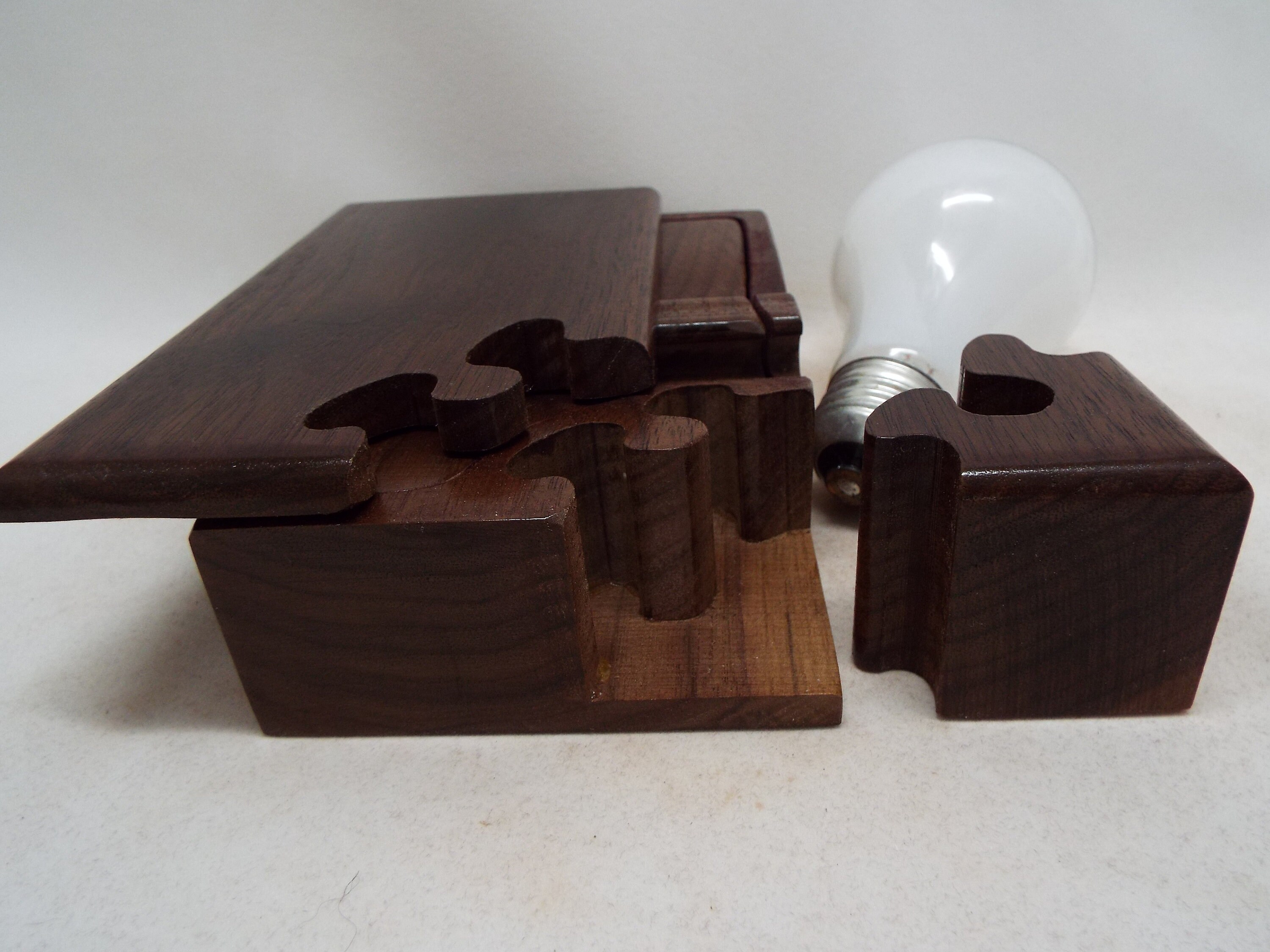 Handmade Wooden Puzzle Box Stash Box Custom Hostess Gift - Etsy