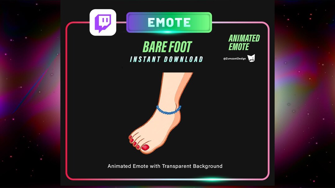 Funny Dancing Feet Twitch Emote (digital Download) - Etsy