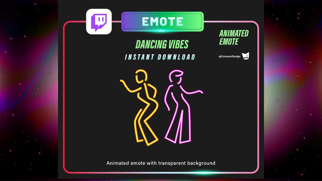 Animated Dancing Couple Emote for Twitch (digital Download) - Etsy
