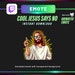 ANIMATED Jesus Emote for Twitch, Streamer, Gaming, Streaming, Stream ...