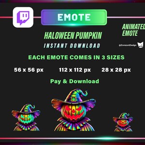 ANIMATED Evil Pumpkin for Twitch, Streamer, Gaming, Streaming, Stream ...