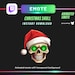 ANIMATED STATIC DJ Santa Clause Emote for Twitch, Streamer, Gaming ...