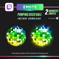 Disco Ball Animated Emote - Etsy