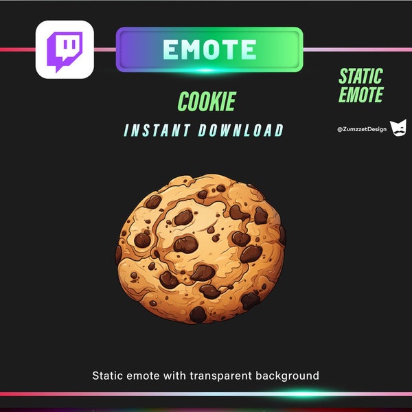 Cookie Emotes Twitch - Etsy