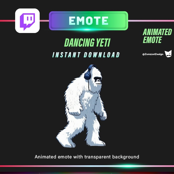 Yeti Emotes - Etsy